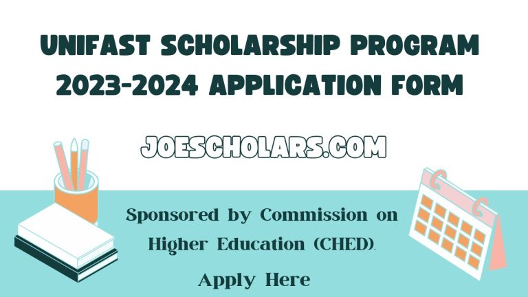 UniFAST Scholarship Application 2025-2026 Program